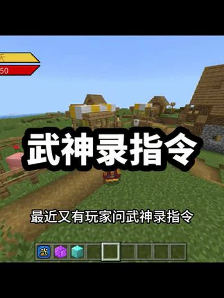 武神录指令!-#我的世界 #武神录