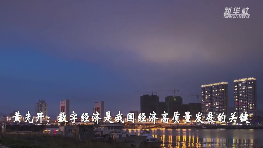 黄先开:数字经济是我国经济高质量发展的关键