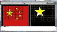 CAD新手练习,教你用CAD快速绘制一面五星红旗,满满的都是干货哦