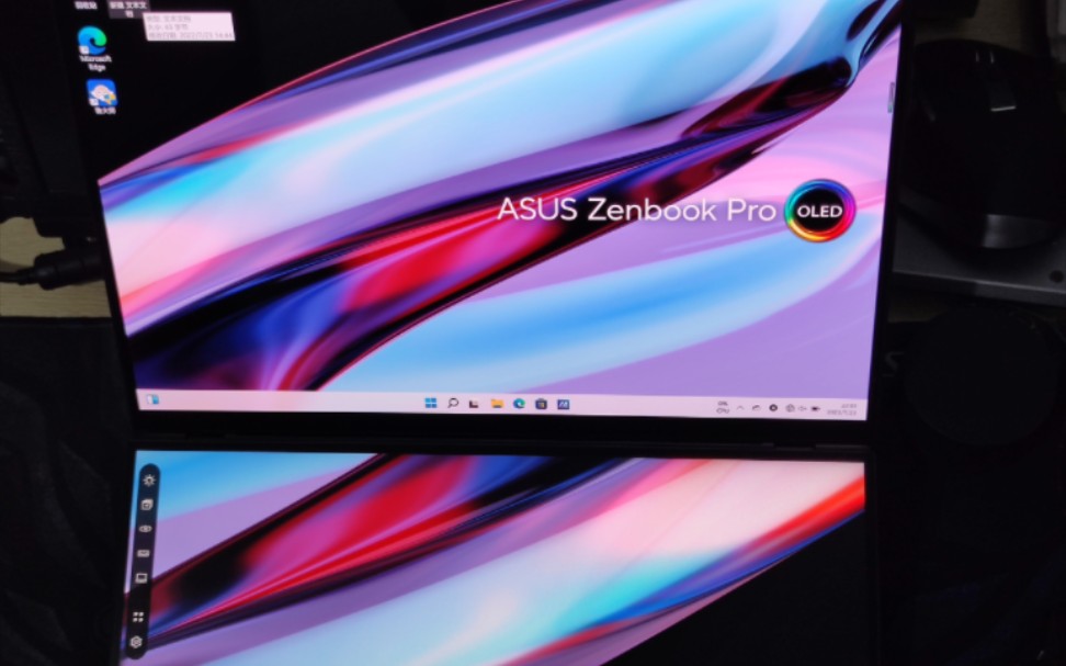 12k的电脑竟然翻车,华硕灵耀x双屏pro2022版屏幕显示异常