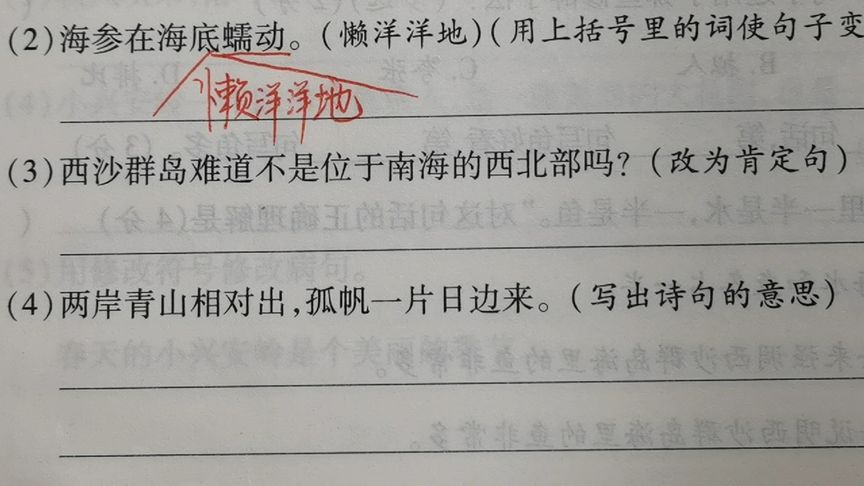 资深老师分享答题口诀,四步搞定反问句改肯定句