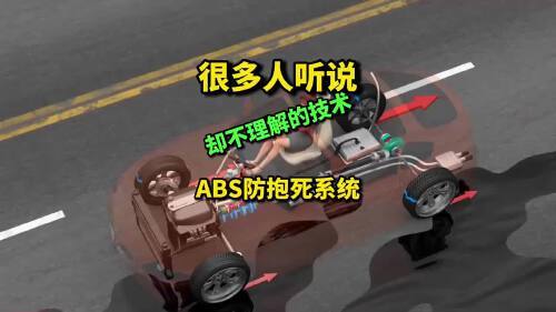 很多人听说却不理解的技术,ABS防抱死系统有什么作用?它又是怎么...