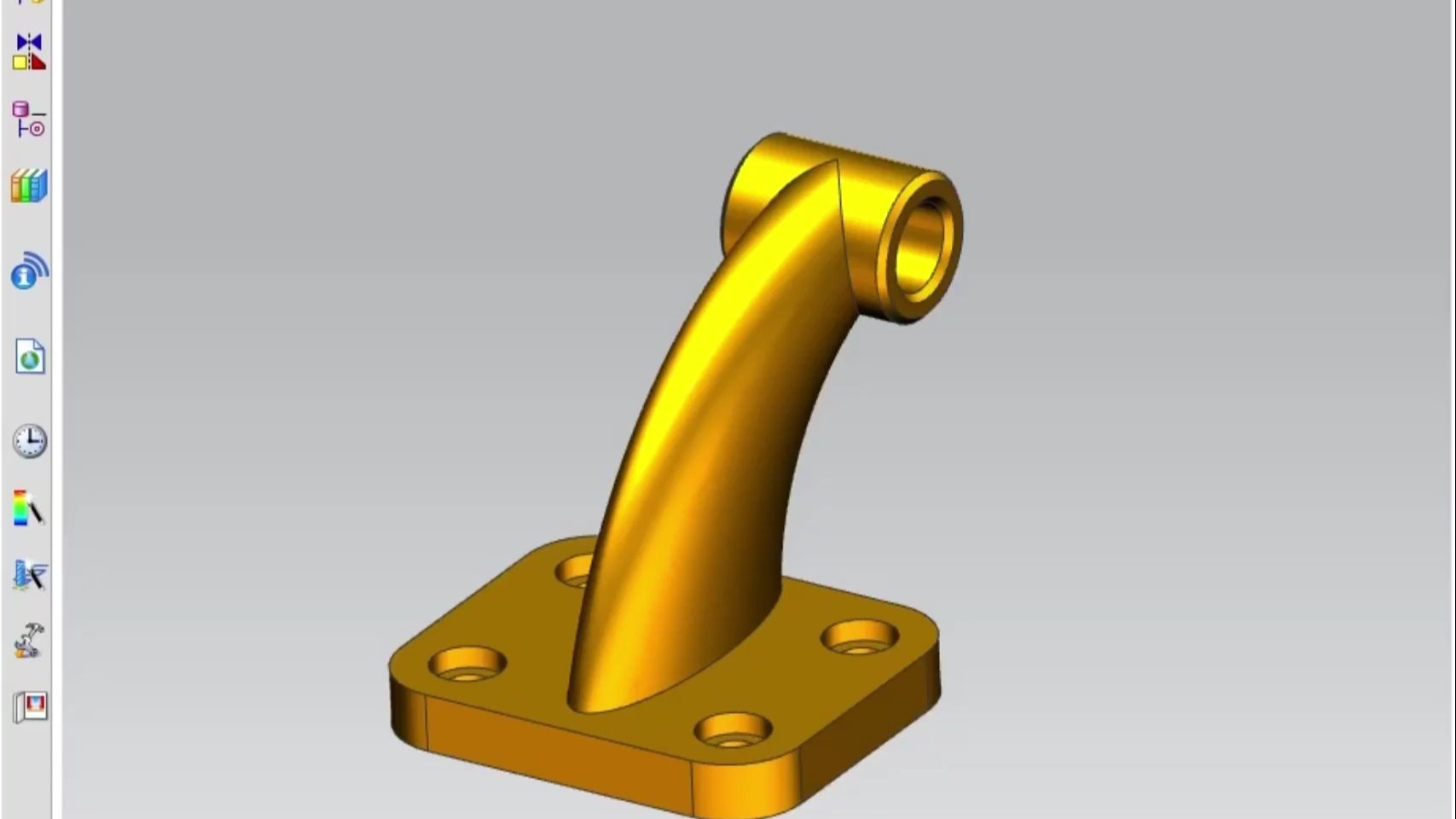 UG里面的扫掠指令怎么用?这个案例教会你