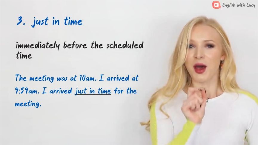 English with Lucy 用英语学习15种时间表达方式!