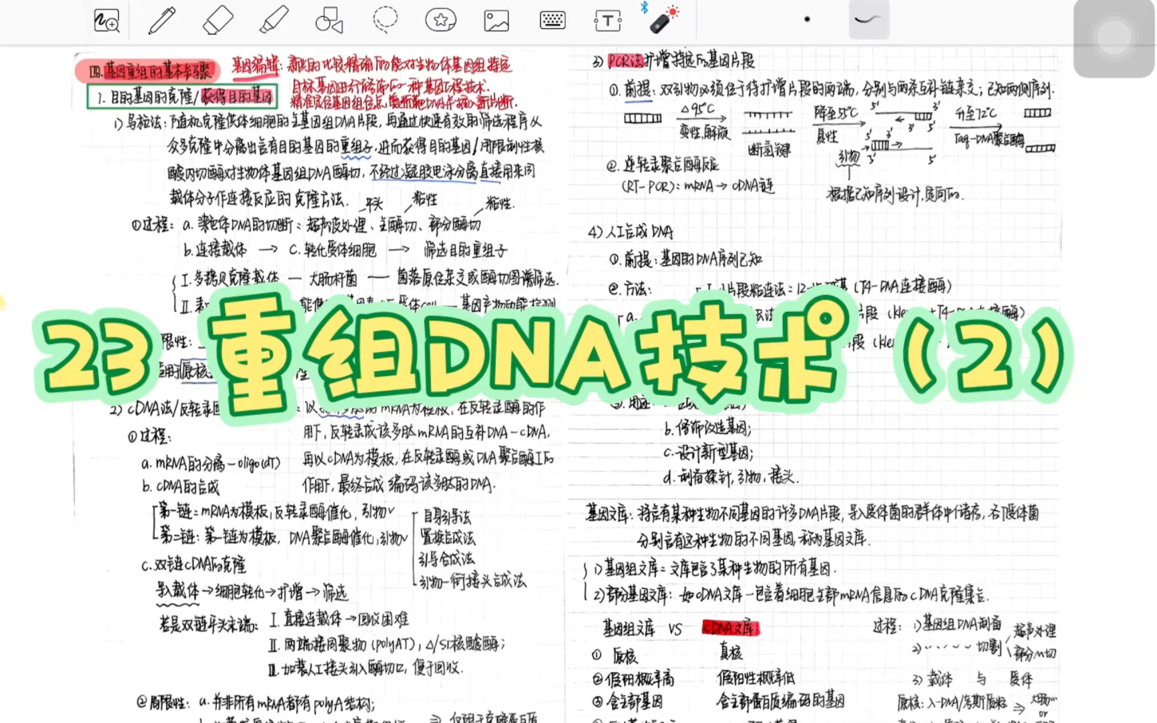 【普生】重组DNA技术(2)