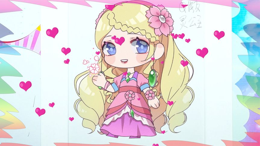 叶罗丽精灵梦简笔画,Q版的灵公主好可爱呢