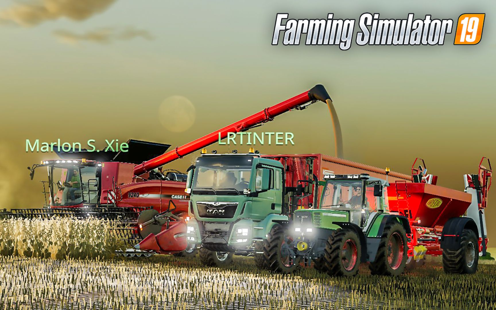 模拟农场19-雷文港口庄园 #1:大谢终于圆了他的曼恩梦 | 2018/12/22...