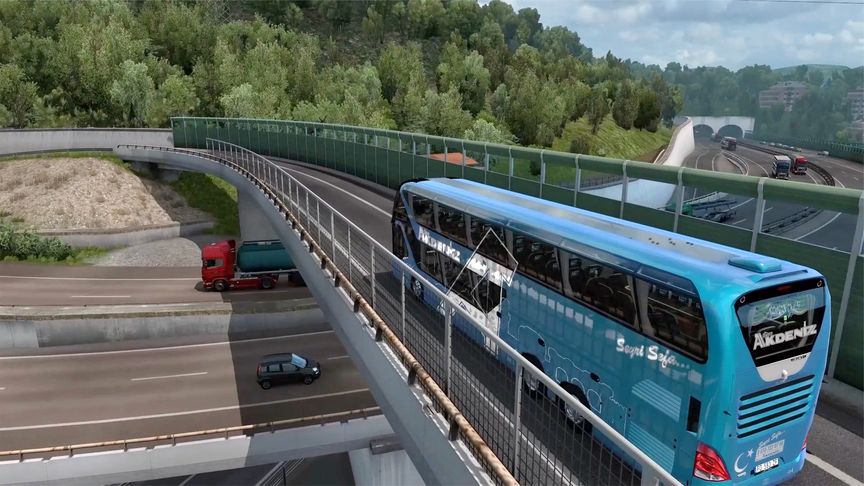 欧洲客车模拟:现代化与工业化城市最后的一次promods地图征途