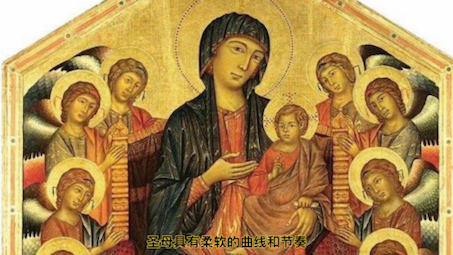 一生必看百幅西方名画㈥——《宝座上的圣母子》