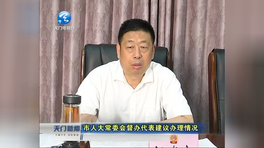 天门市人大常委会,督办代表建议办理情况