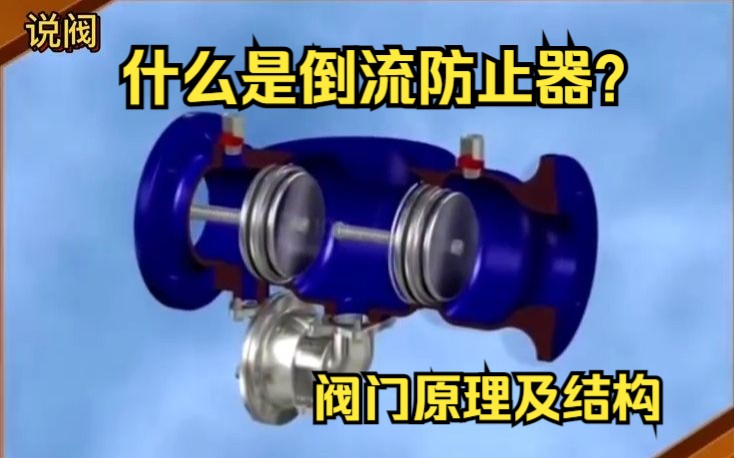 倒流防止器是如何防止倒流防止供水系统管道被污染的呢?阀门内部...