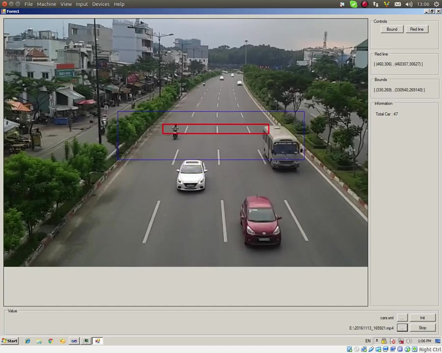 Opencv [C-sharp] - Car counter - Fail 1