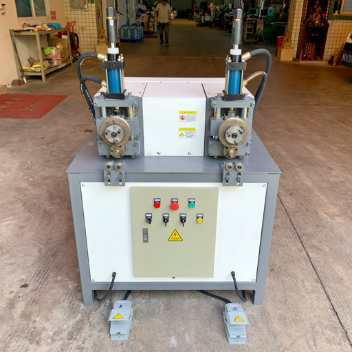 佛山华久缩管机滚牙机 