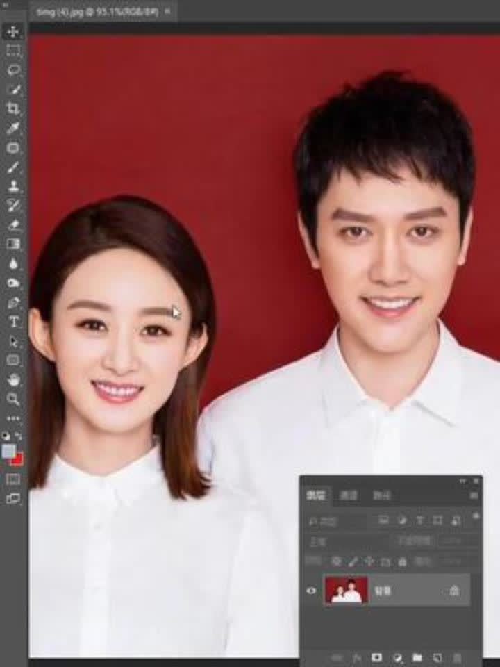 ps最快速换脸方法,你学会了吗?#p图