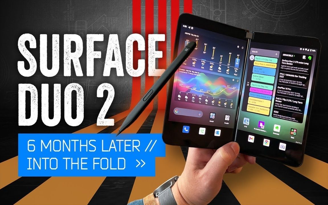 【中文字幕】Surface Duo 2长期测评:重访异类折叠屏【MrMobile】
