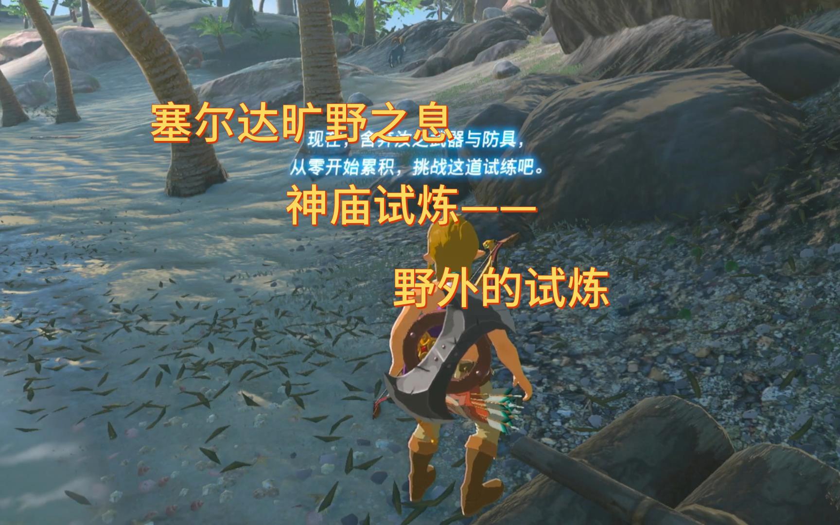 塞尔达旷野之息神庙试炼:野外的试炼