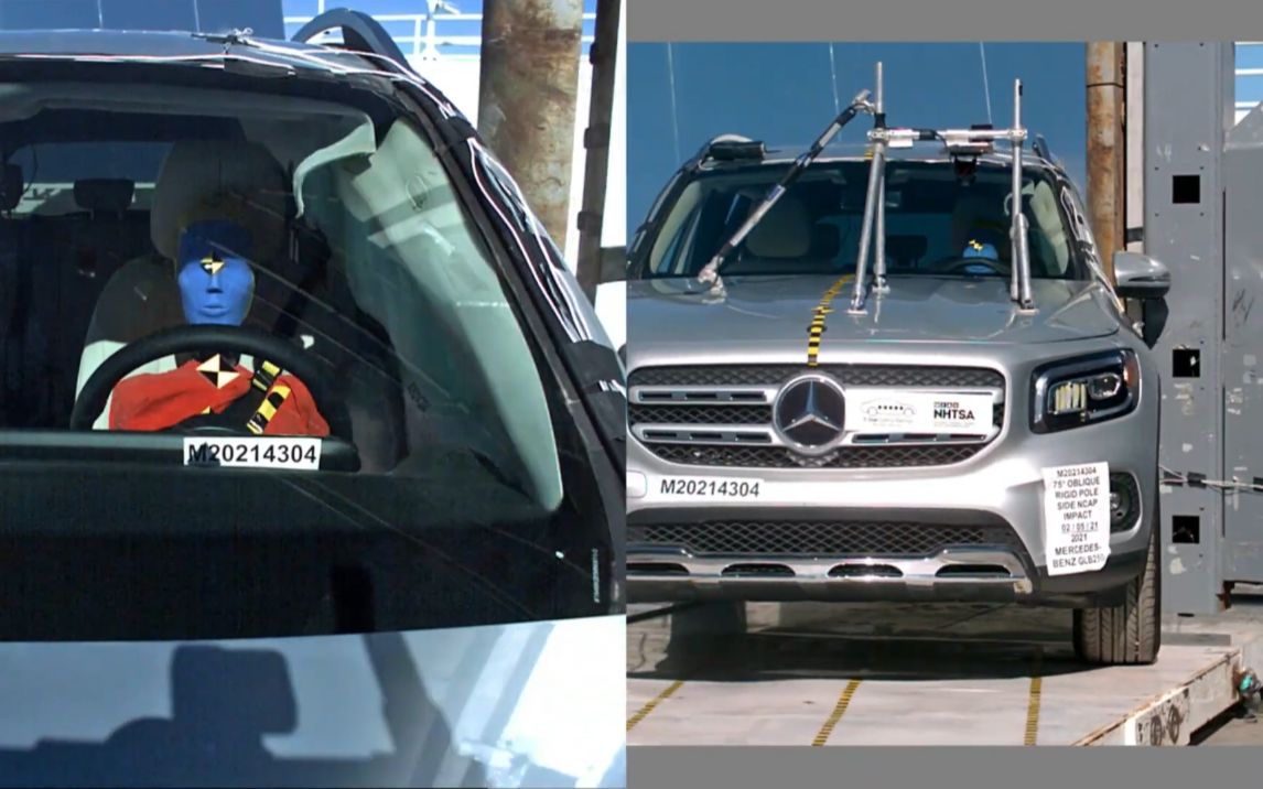【碰撞测试】2021 奔驰GLB