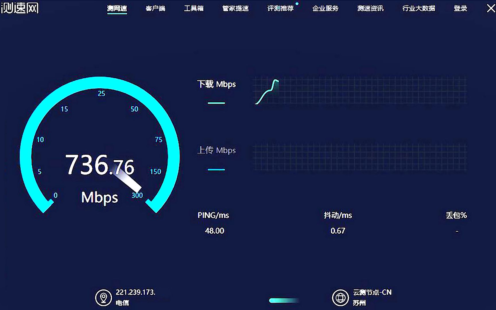 宽带慢没达到最快网速,问题出在小小网线上?网络测试验证