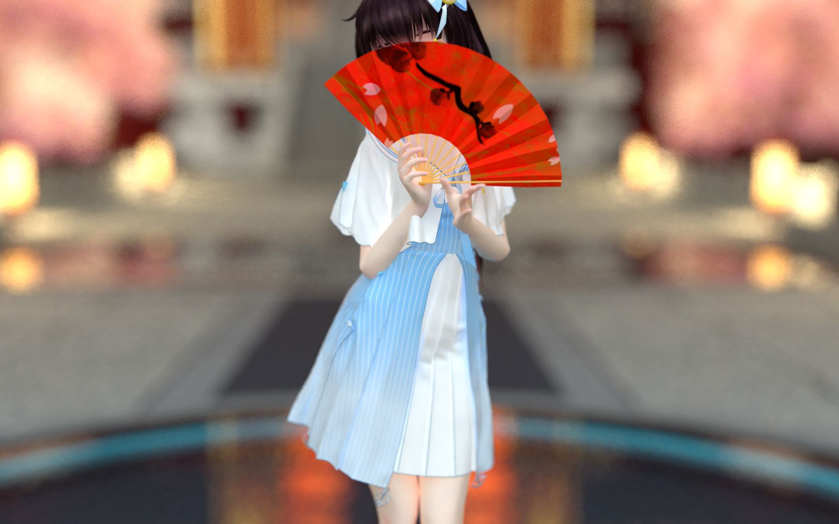 【泠鸢MMD】【C4D/布料解算/60fps】寄明月