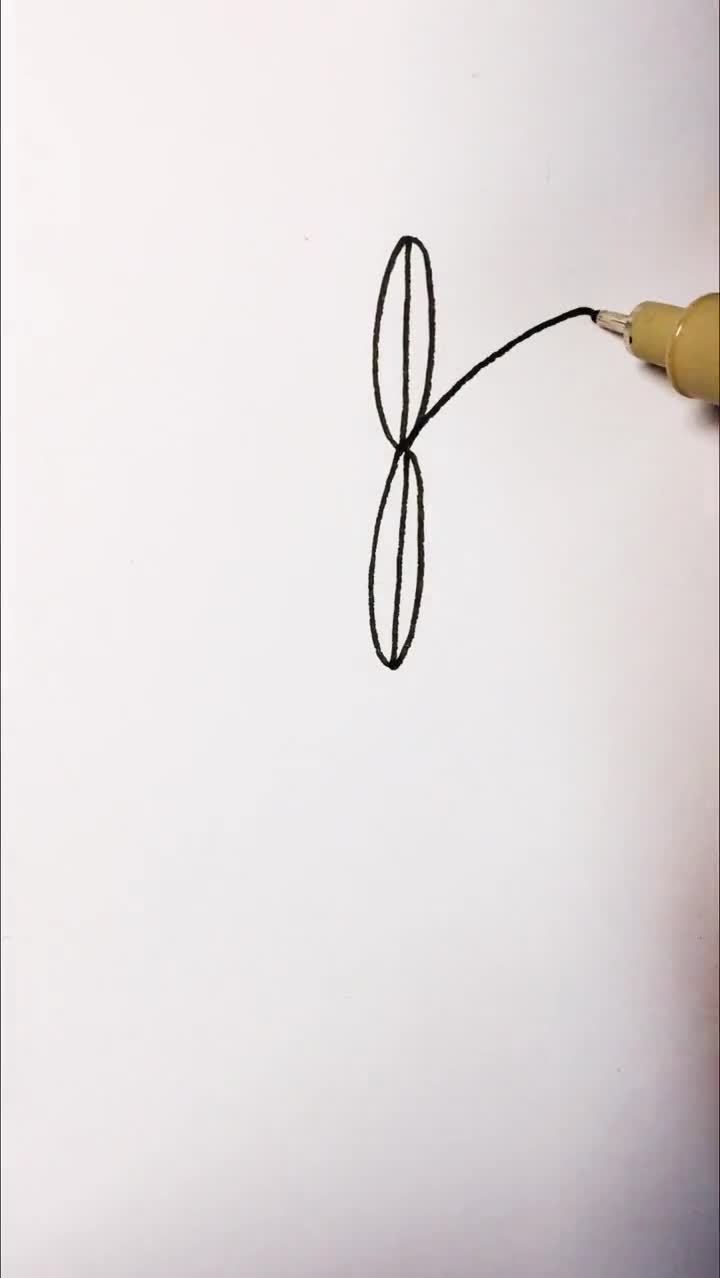 学画花朵简笔画,超级简单