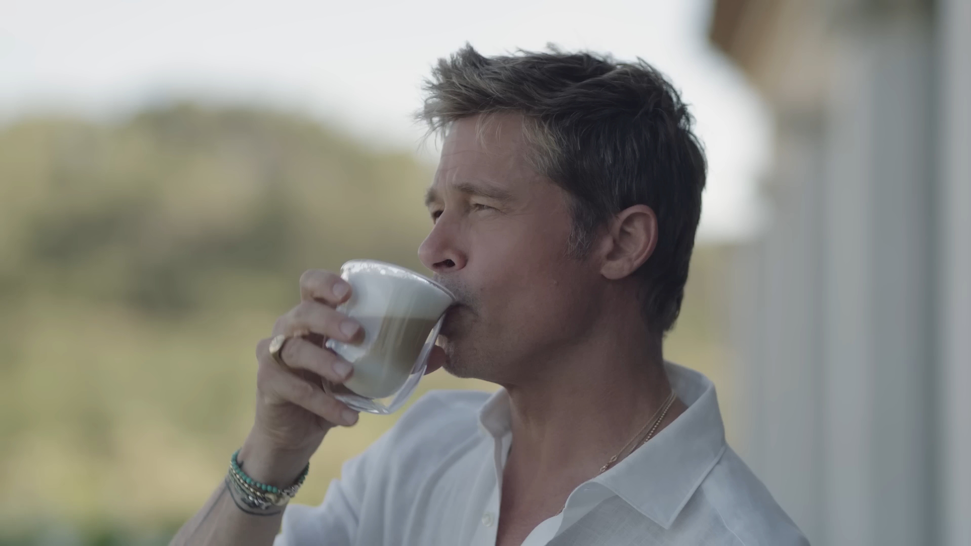 【Brad Pitt】Pitt叔最新德龙咖啡机广告 年过半百还是辣么帅!