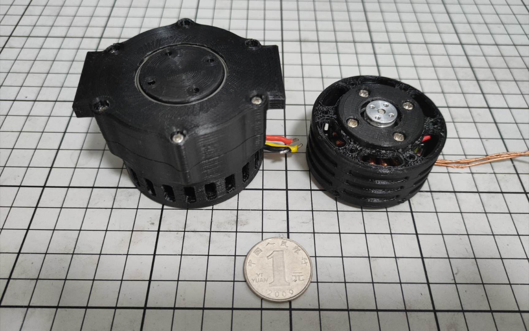 成本一百元内的机械狗小电机,行星减速器1:25减速比