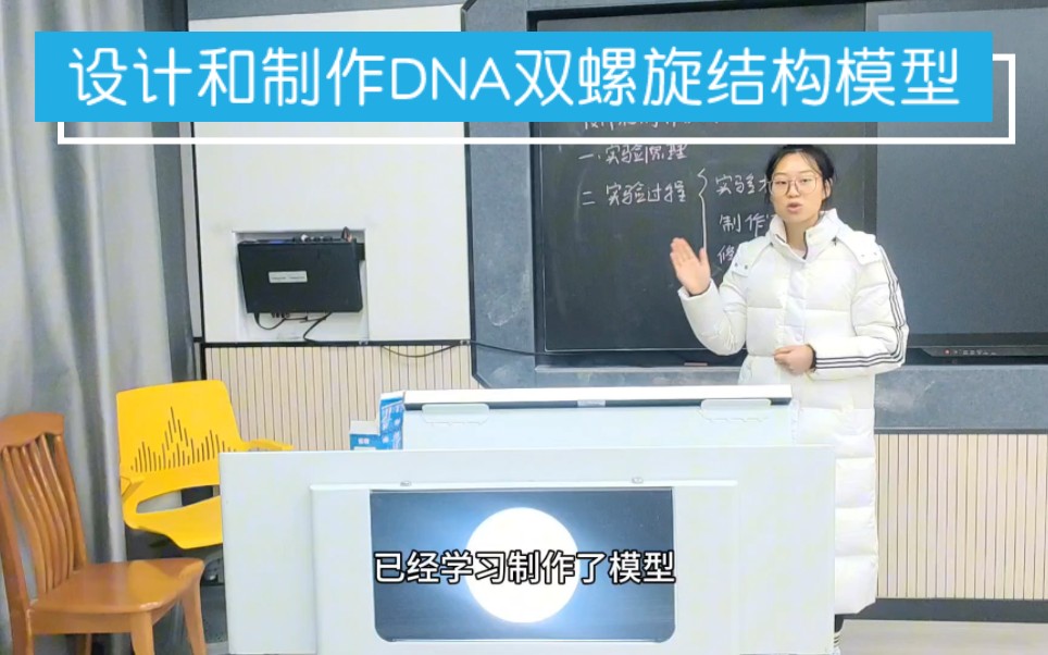 设计和制作DNA双螺旋结构模型,高中生物教资面试