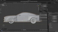 Blender实景汽车模型绑定动画VFX视频教程