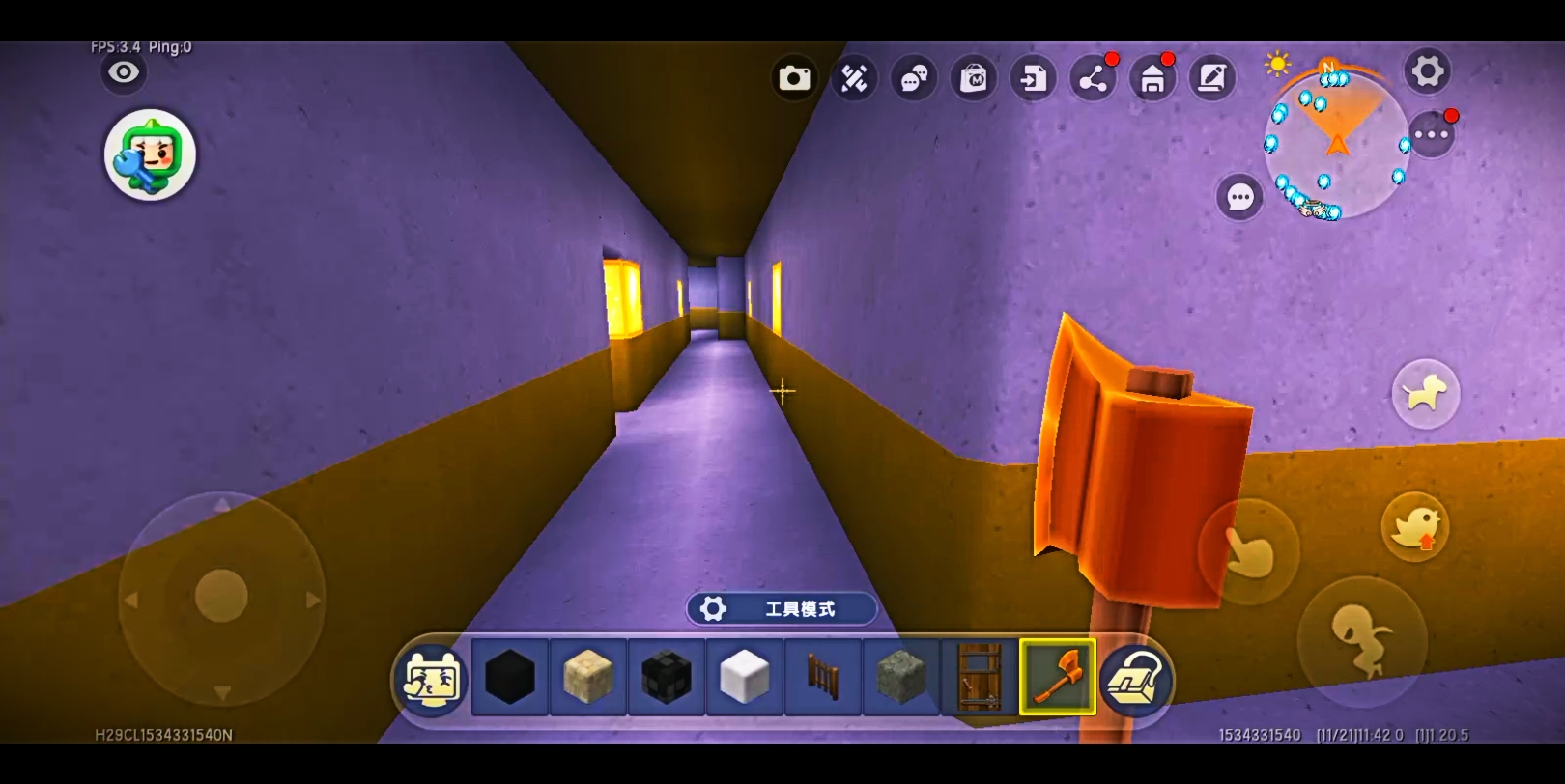 迷你世界后室:更新享乐层第二层 。想来我的话就来玩吧,搜作者迷你号:...