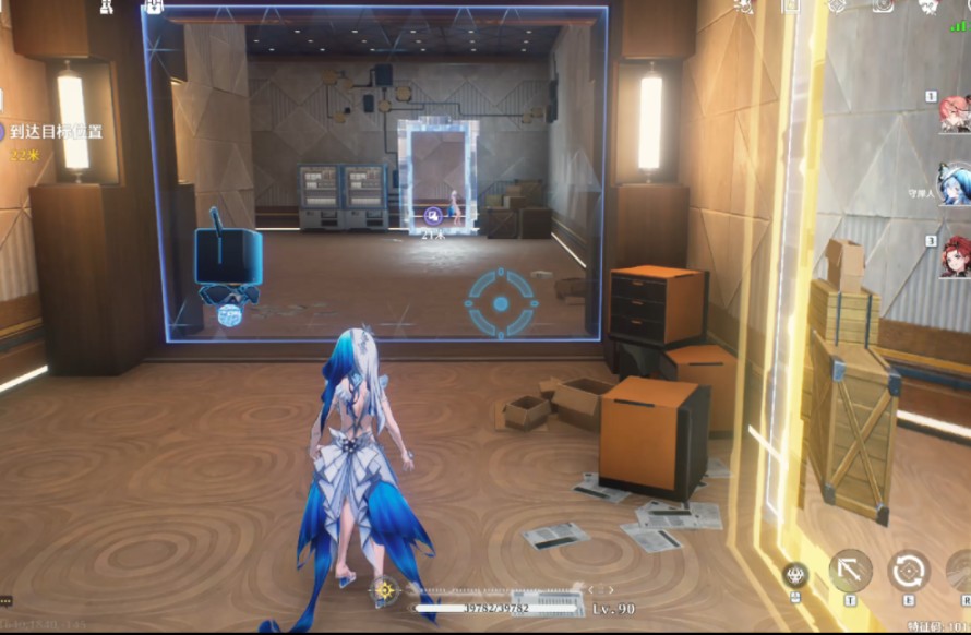 鸣潮,又突破了底层代码,看着很像传送门游戏