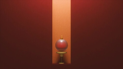 小清新卡通作品,C4D动力学短片