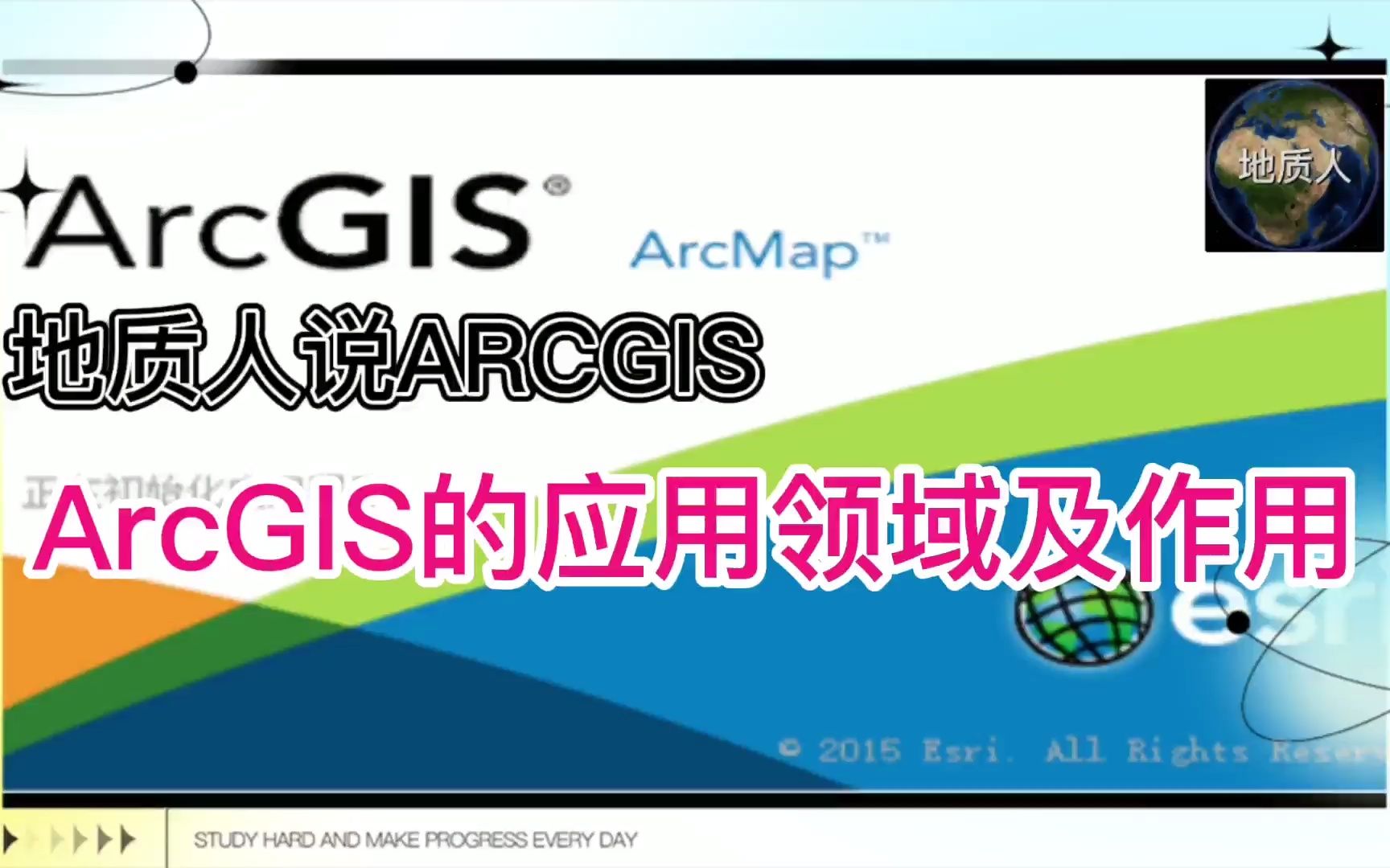 ArcGIS的应用领域及作用