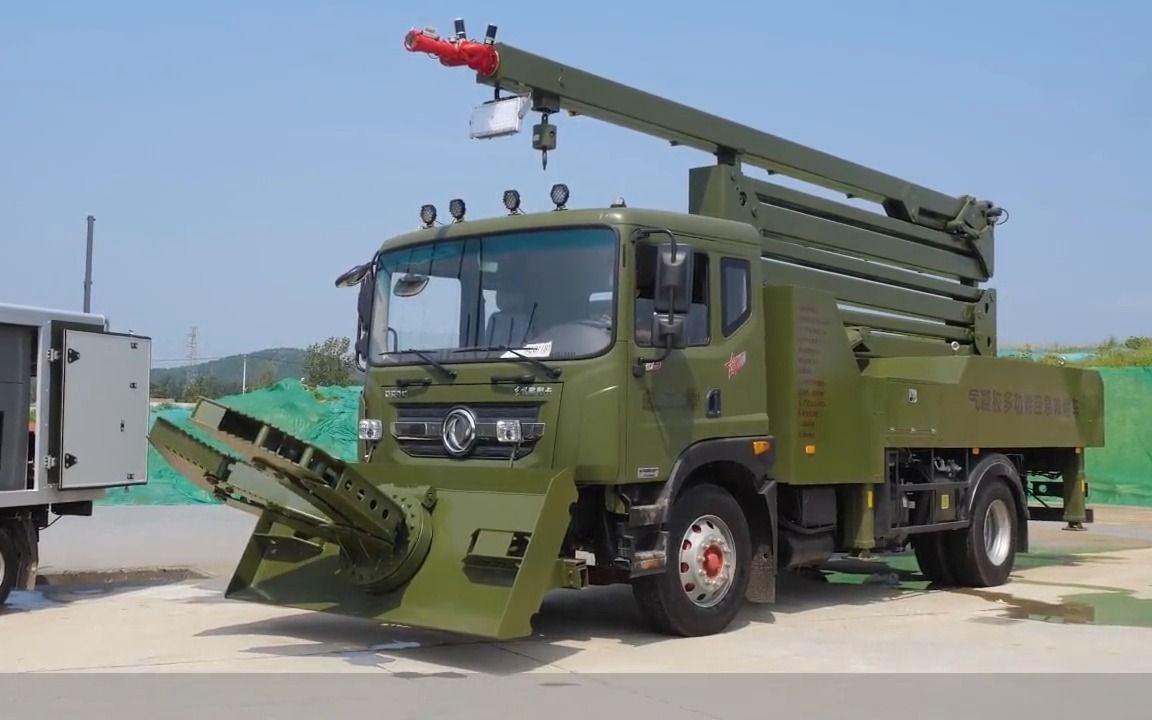 消防救援再添利器——气凝胶6T多功能应急救险车