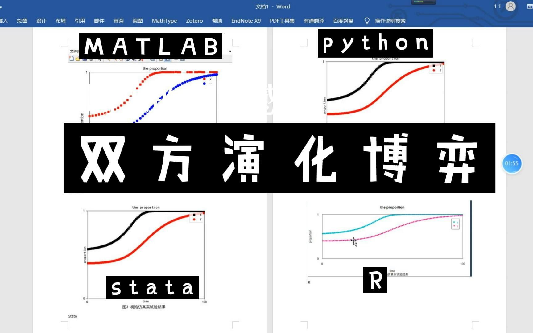 r语言,python,matlab,stata【双方演化博弈】孰优孰劣?,我们一起看看吧!