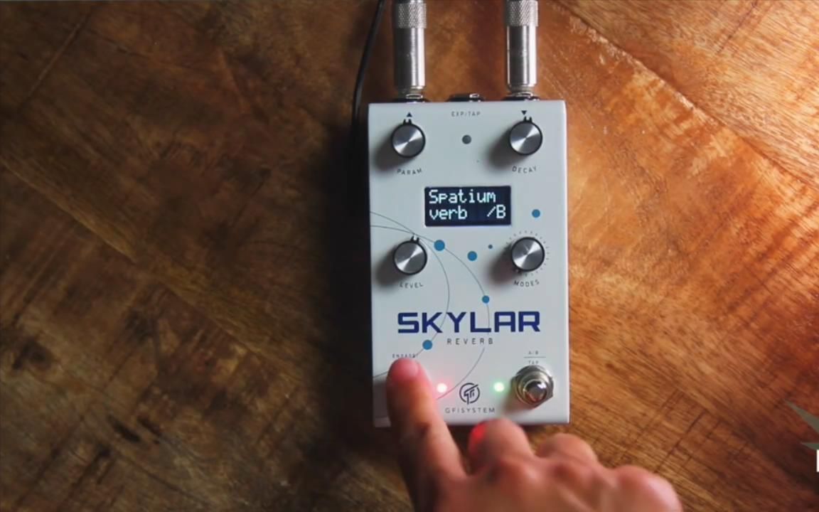 性价比非常高的数字混响单块效果器!GFI System Skylar Reverb 测评来...