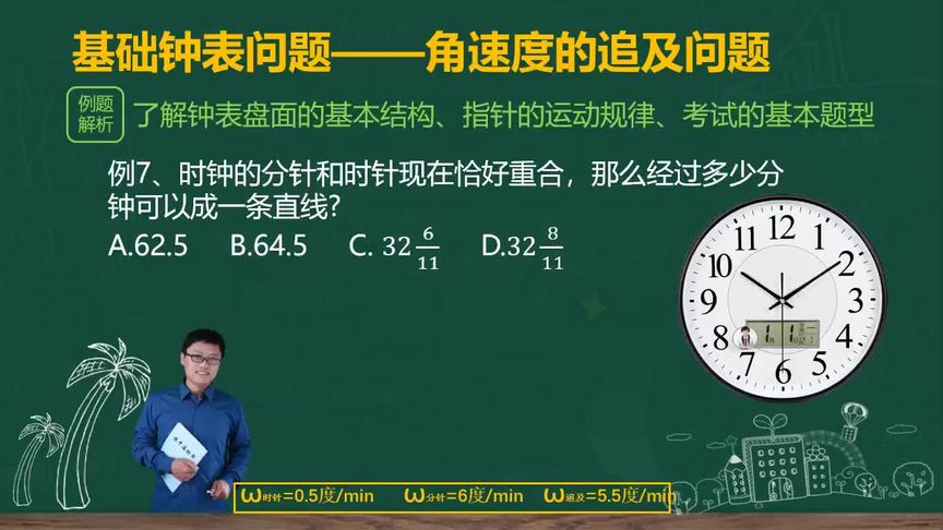 【时钟问题】 时钟的分针和时针现在恰好重合