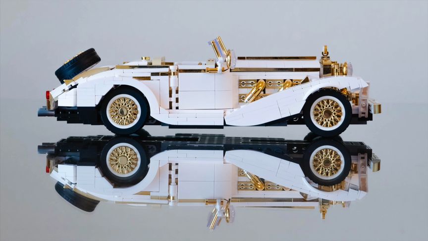 宇星模王10003 K500怀旧老爷车 @宇星模王MOULDKING