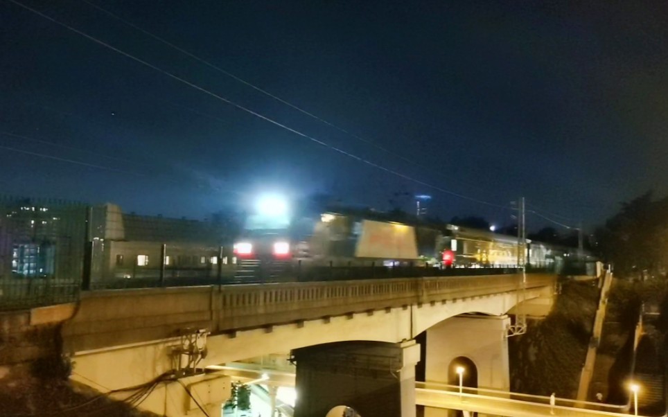 武局南段HXD3C-0255牵引K422次(宁波->成都)旅客列车!(1)