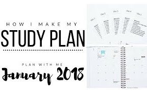 【plan with me | studytee】软萌学霸的学习计划目标设定大法|一起和小...