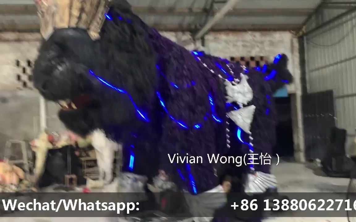 FM013-紫麒麟装置道具-大型舞台剧