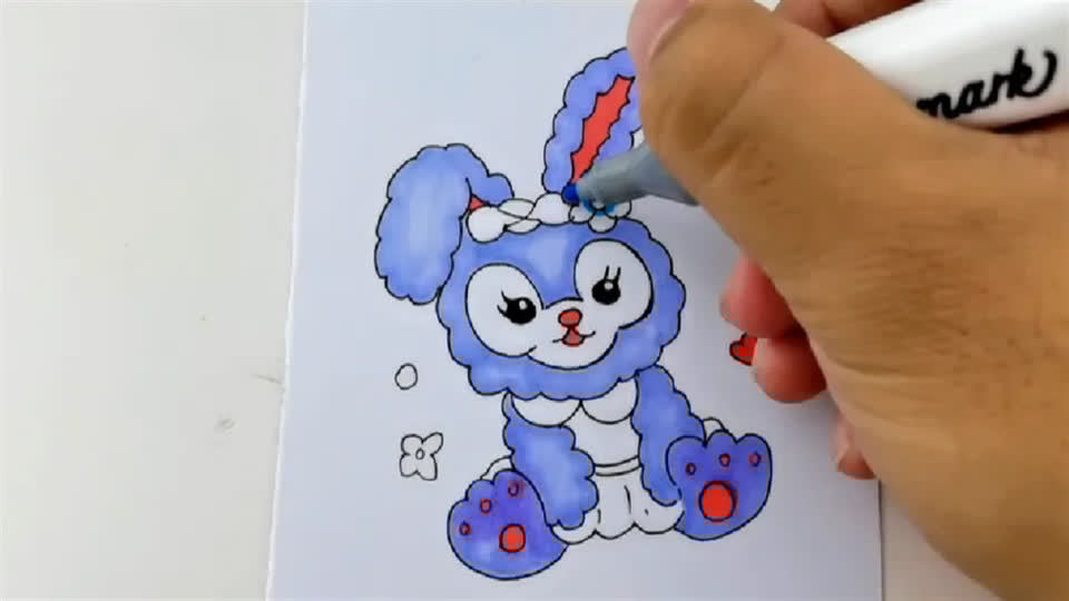 星黛露这样画非常可爱!画画简笔画可爱卡通星黛露