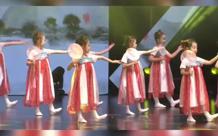 幼儿舞蹈汇演节目《团扇舞韵》最新简单易学的舞蹈简单易学2022...