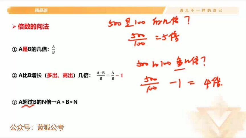 A公务员考试笔试精品系统班-理论精讲-资料分析-课前必学-资料3
