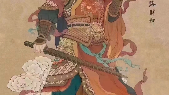 天门开来,地门开,五方财神,进门来,一赐福来,二赐财,赐来金银,抱满怀,...