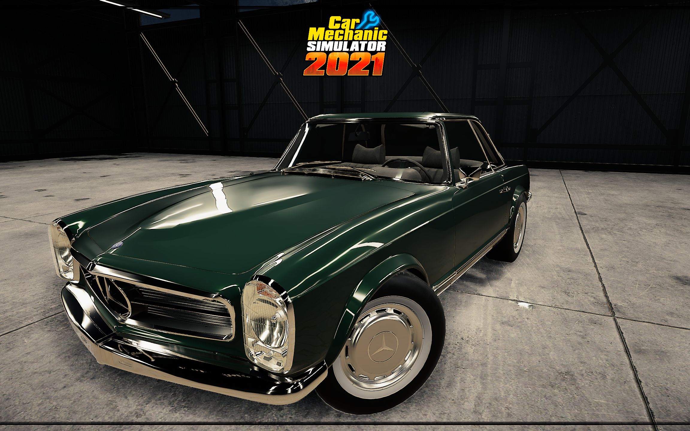 【赛博修车】老梅奔!《汽车修理工模拟器2021》Mercedes-Benz ...