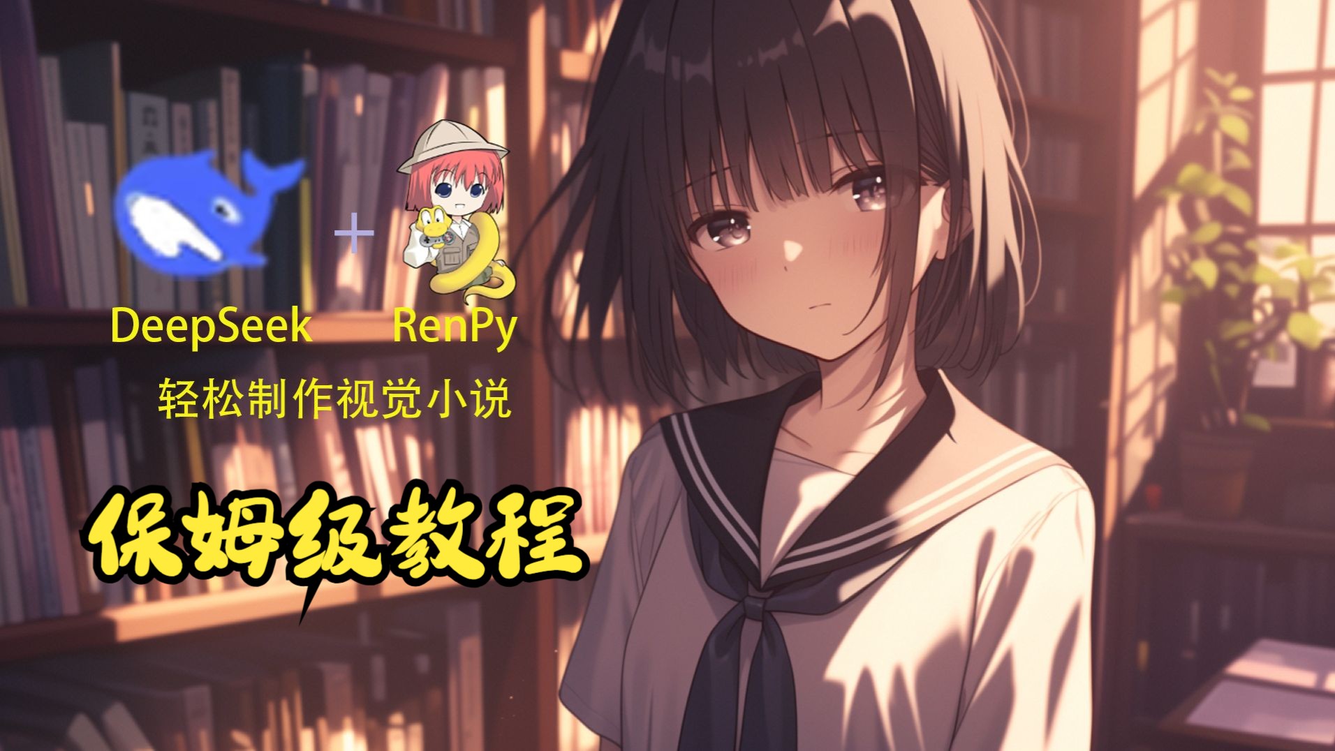 零基础使用AI制作galgame教程