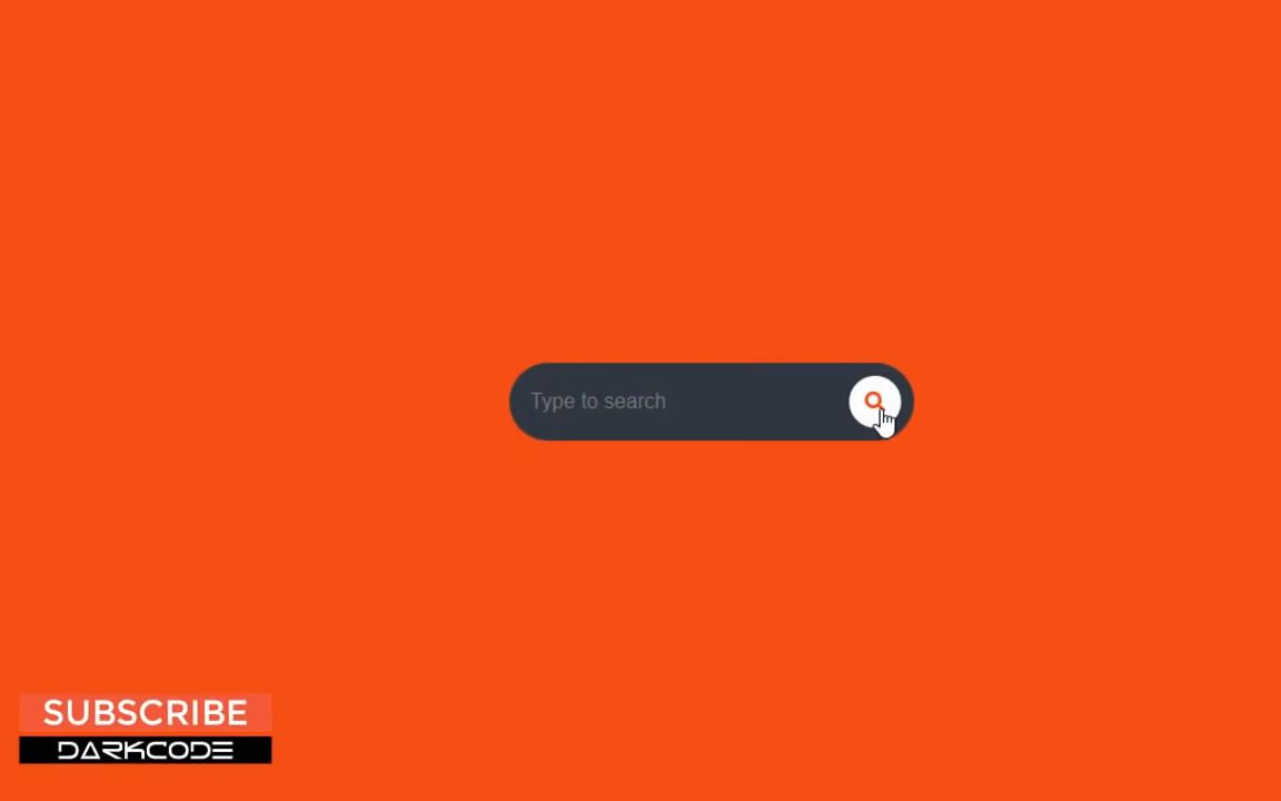 [HTML+CSS]五分钟写出漂亮的动态搜索框