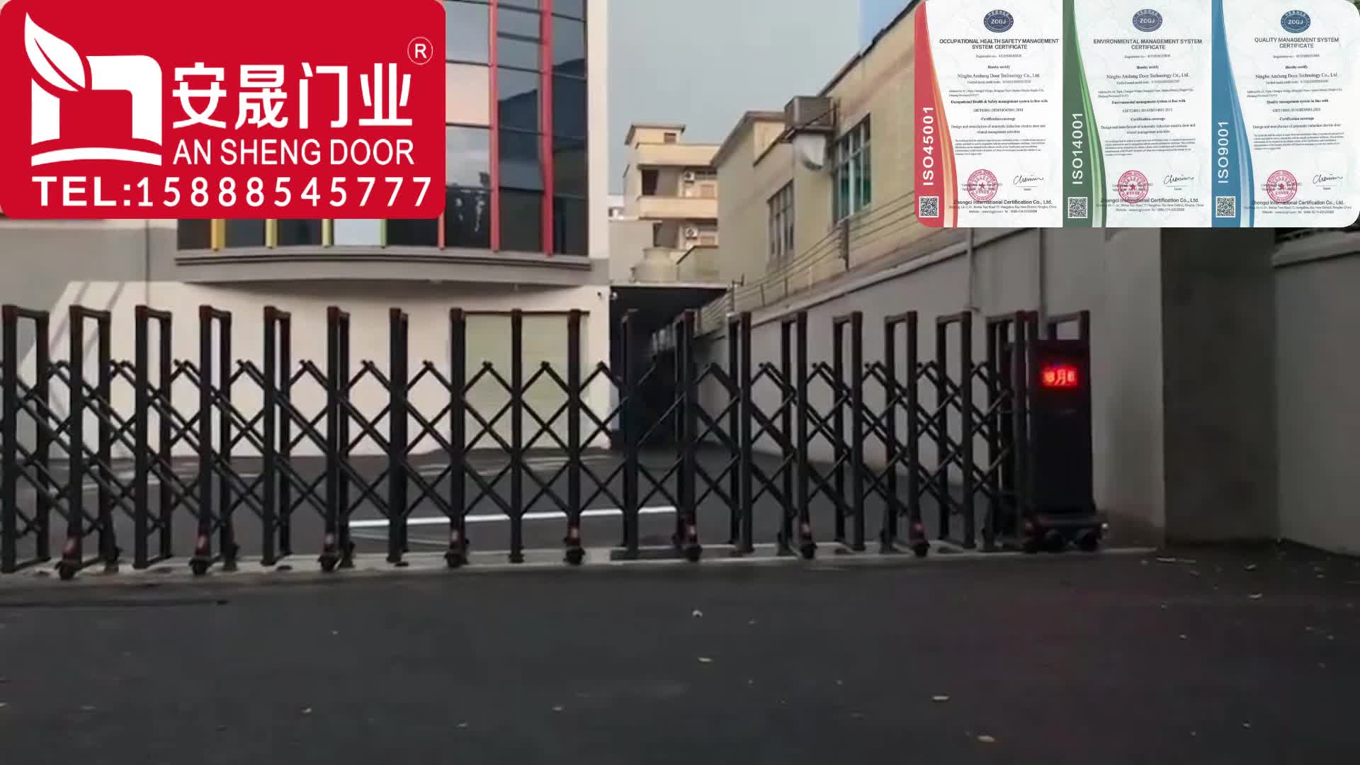 电动伸缩门,宁波快速卷帘门,自动门,宁波卷帘门车库门,宁波防火门