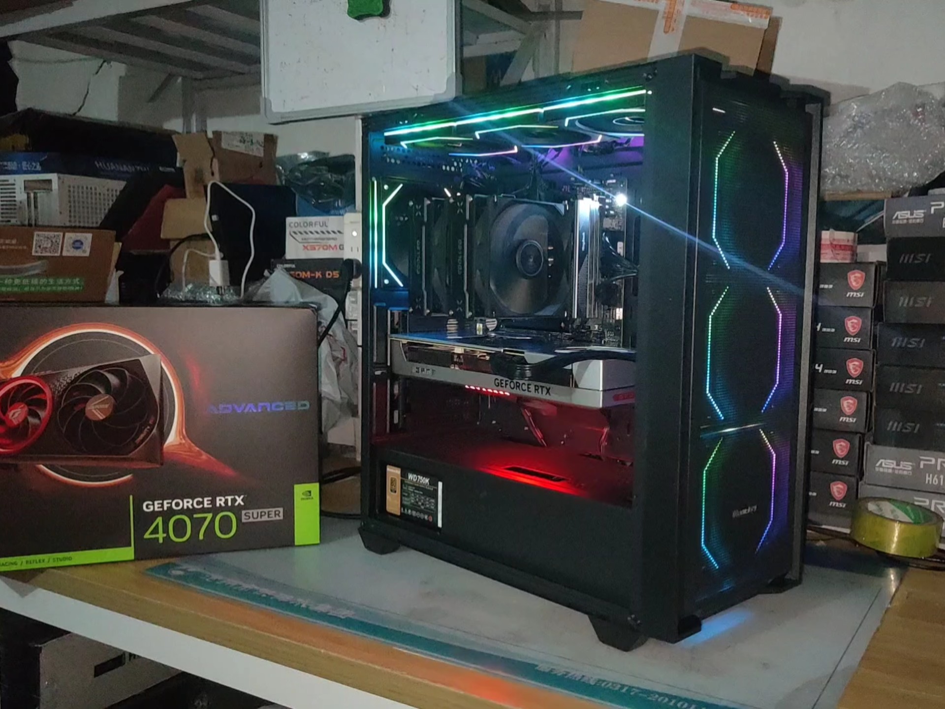 9700X+RTX4070S 直播玩CS2效果如何,单机直播,无其他推流机