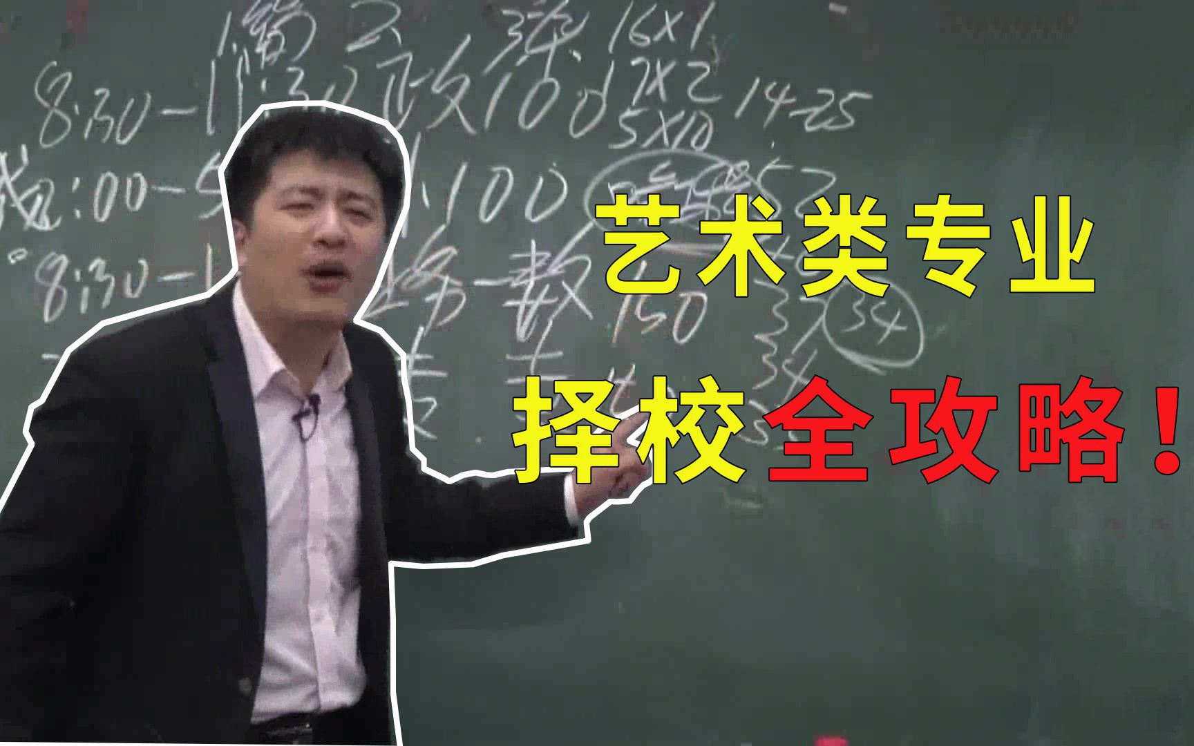 【张雪峰】艺术类考研-择校全攻略